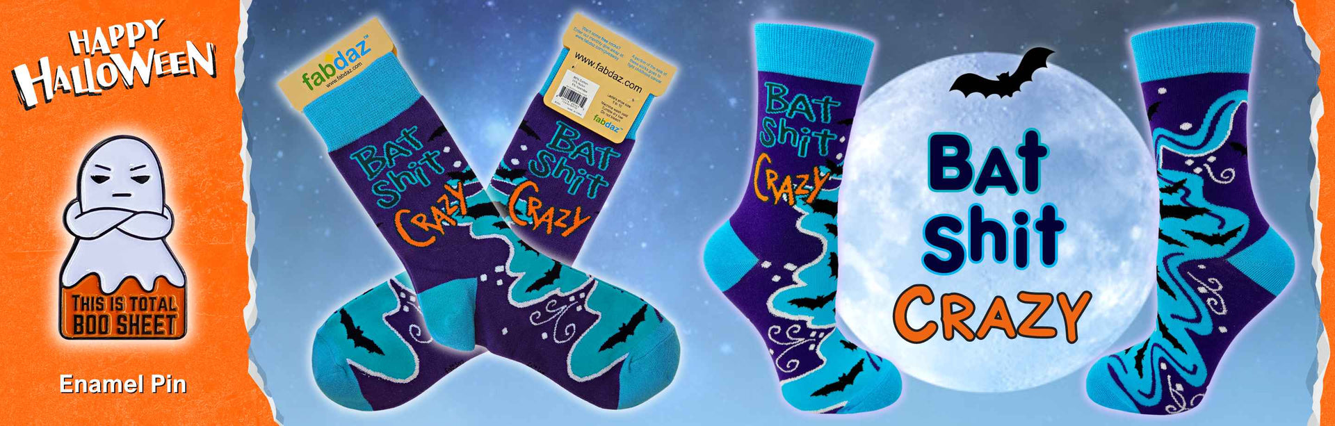 Novelty Socks for Women and Men | Vinyl Stickers | Enamel Pins – FabDaz