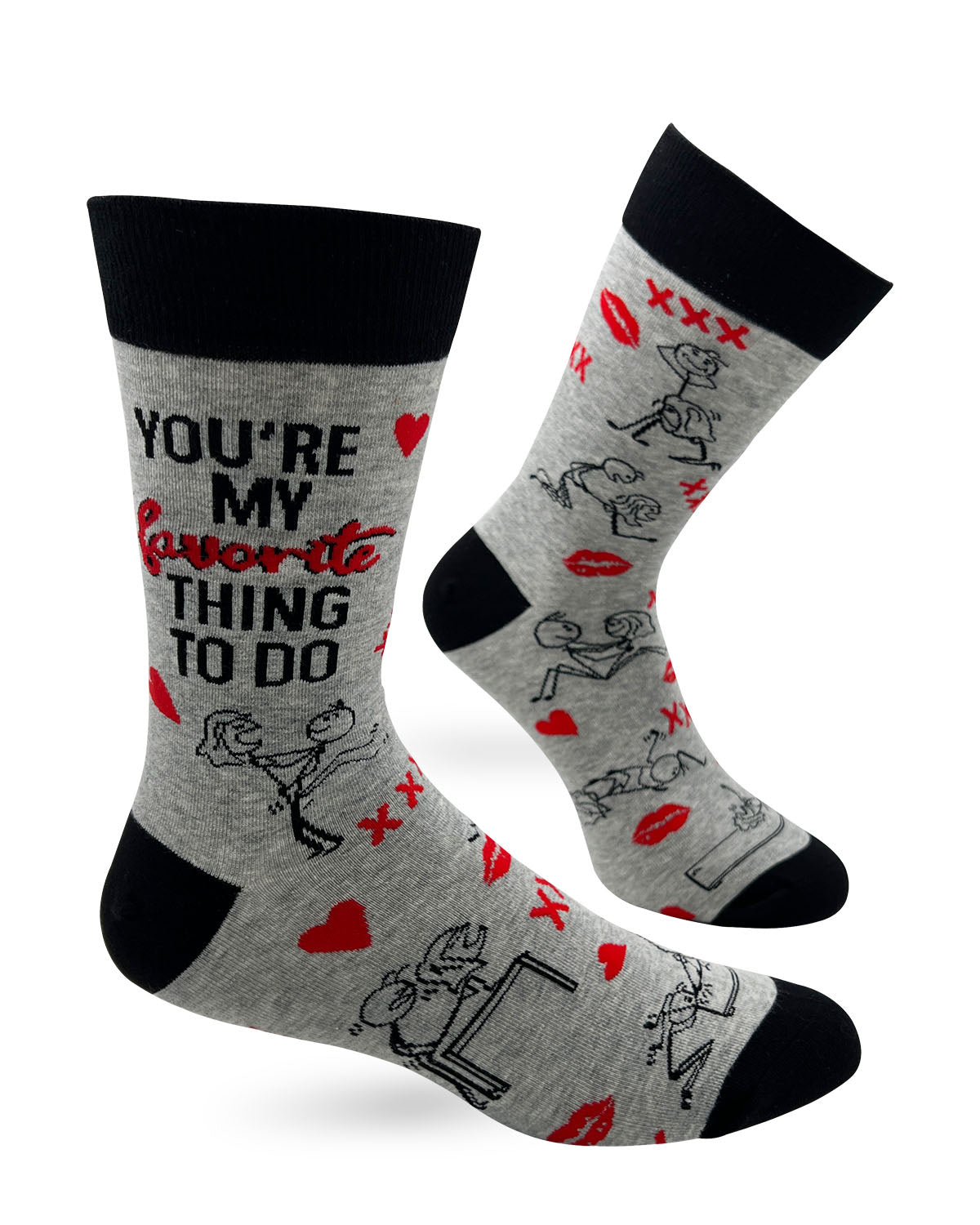 You're My Favorite Thing To Do Men's Novelty Crew Socks - Fabdaz – FabDaz