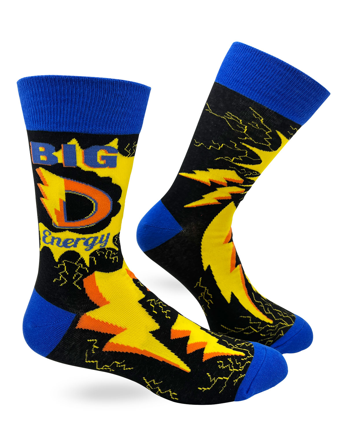Big D Energy Men's Novelty Crew Socks - Fabdaz – FabDaz
