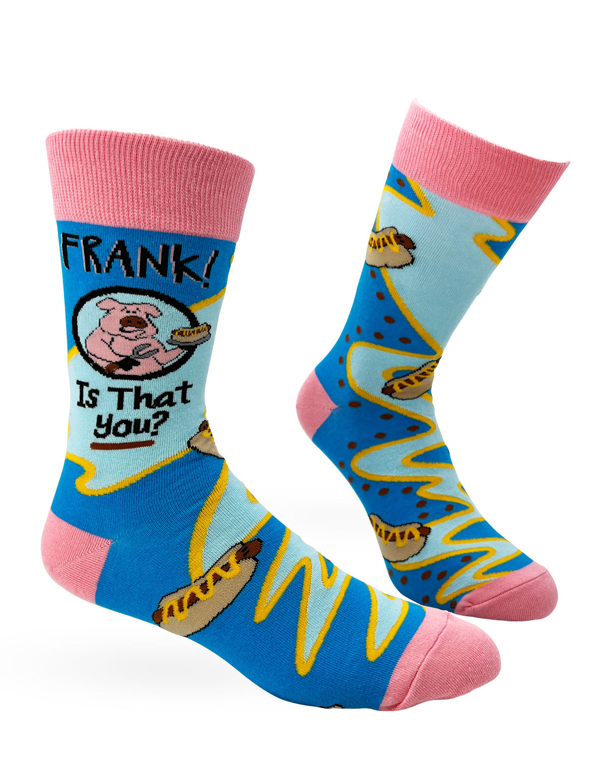 Frank Is That You? Men's Novelty Crew Socks - Fabdaz – FabDaz