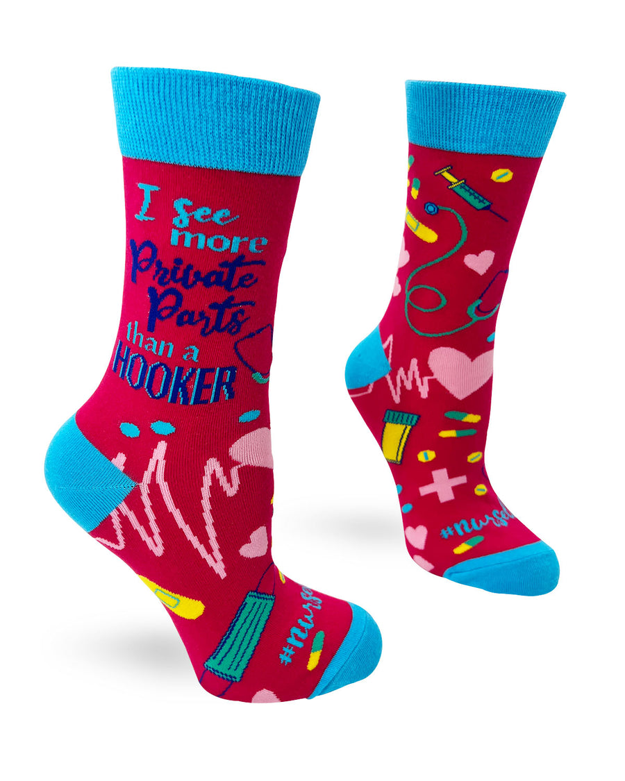 Women's Novelty Crew Socks | Fabdaz – Page 2 – FabDaz