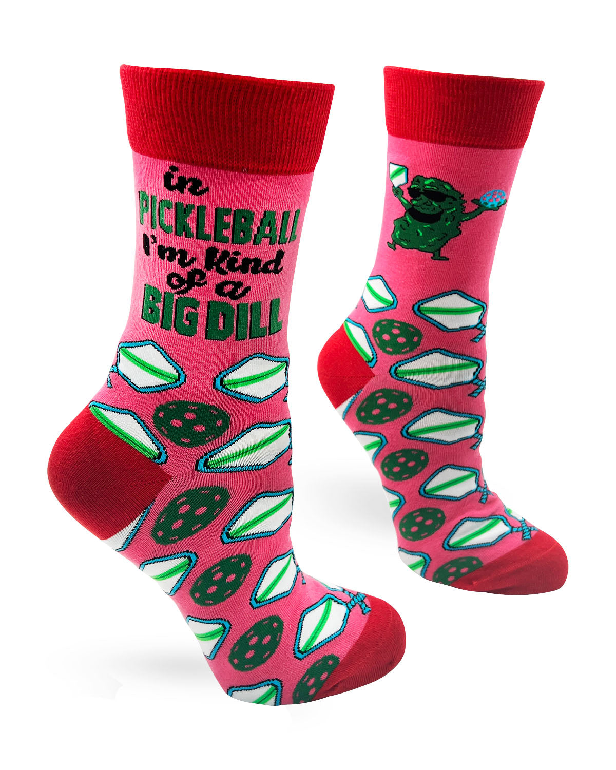 In Pickleball I'm Kind of a Big Deal Women's Crew Socks - Fabdaz – FabDaz